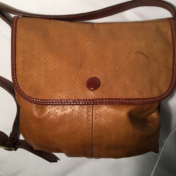 Barbara Bolan | Bags | Barbara Bolan Vintage Tan Shoulder Bag Flap Snap ...